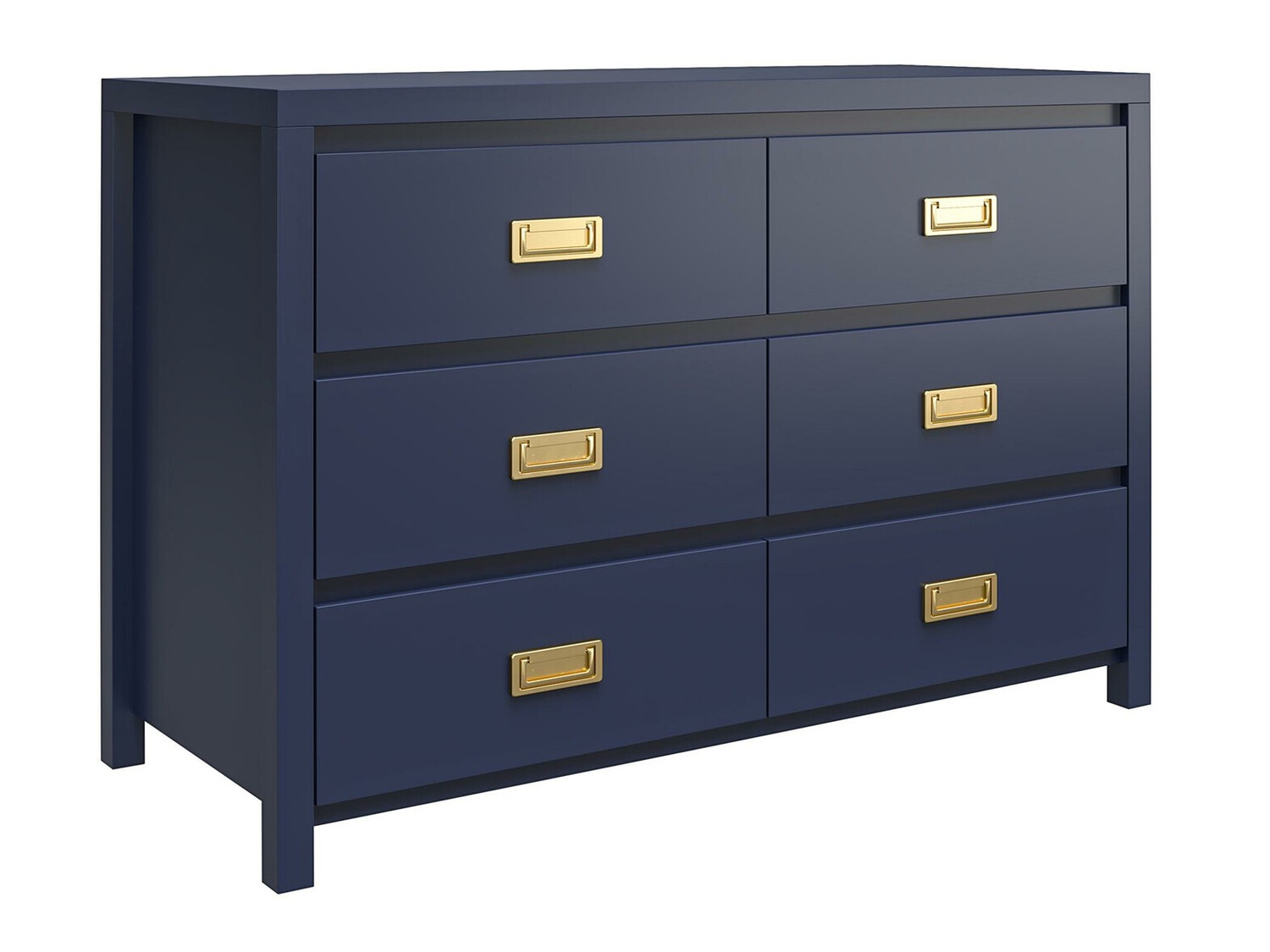 Cómoda Tulsa H104 (Azul) - Muebles de salón | Muebles.es