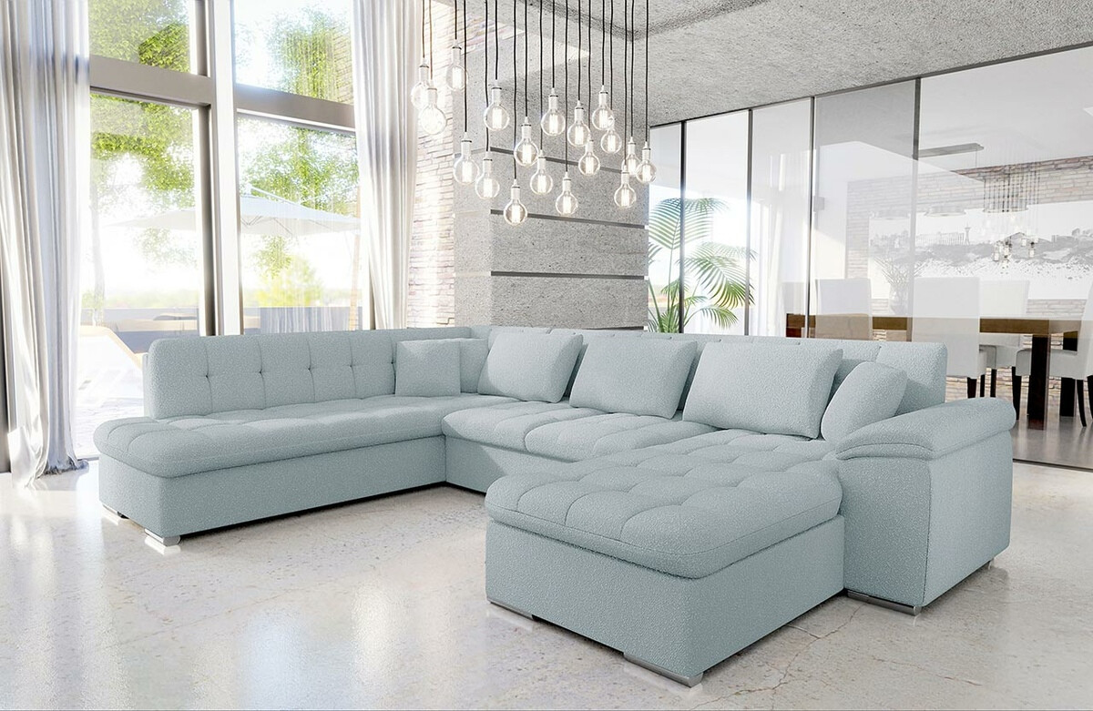 Sofá rinconero Comfivo 170 (Boucle Baloo 2086) - Muebles de salón | Muebles.es