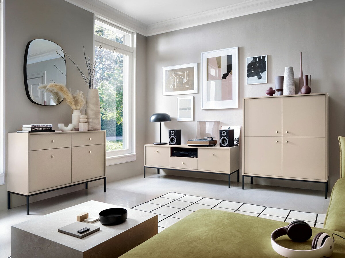 Conjunto de salón Lima J110 (Beige) - Muebles de salón | Muebles.es