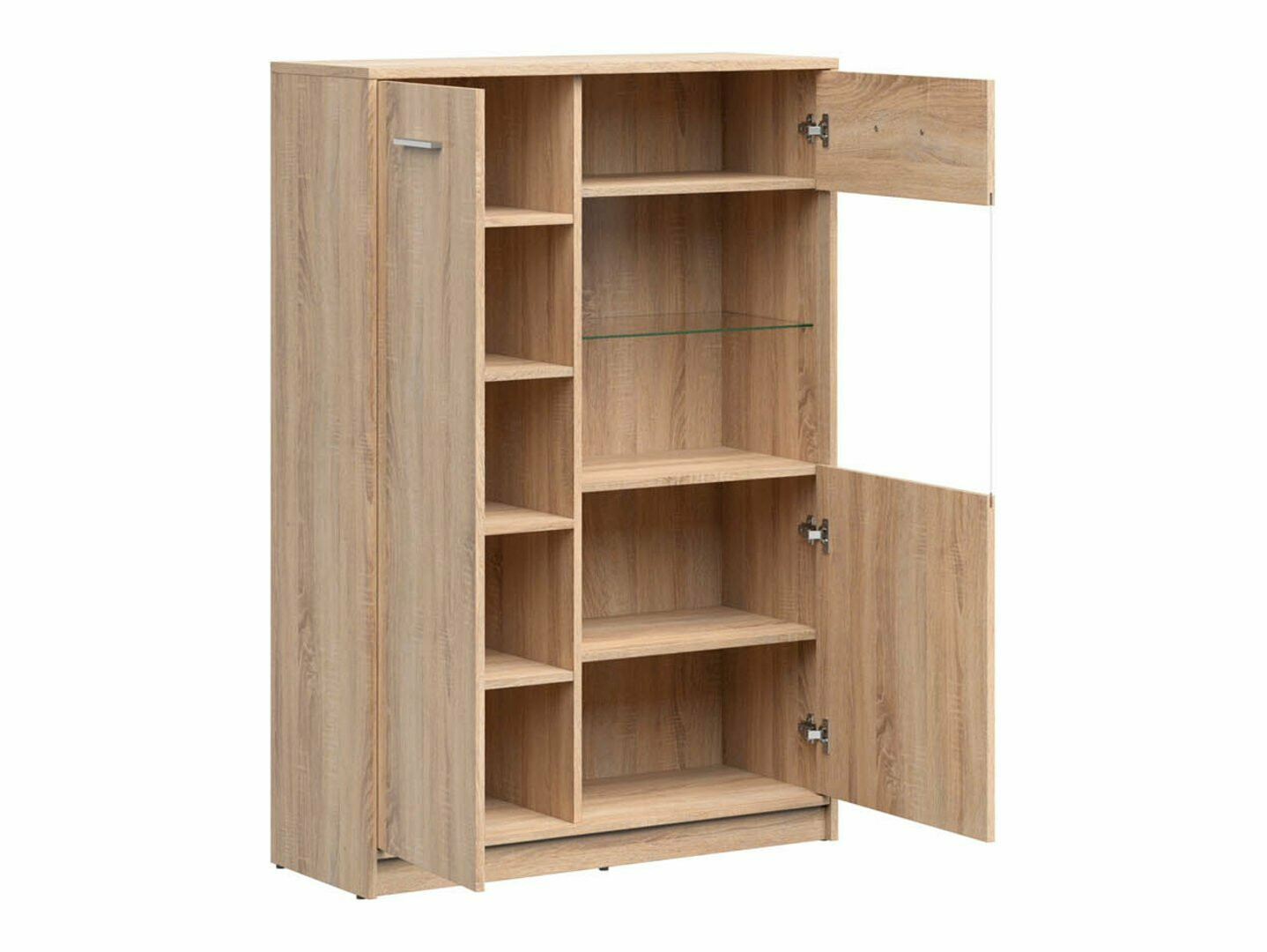 Vitrina Boston EJ138 (Roble Sonoma) - Muebles de salón | Muebles.es